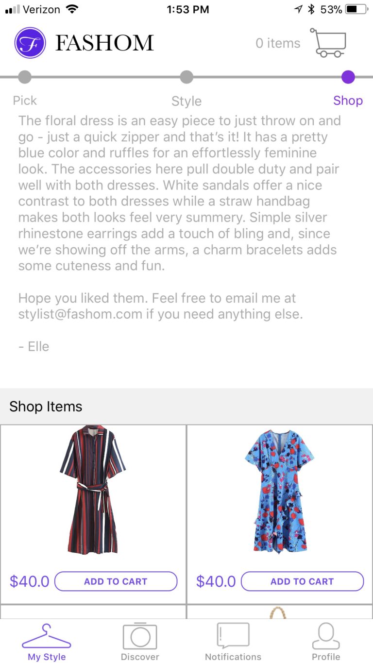 Fashom Review #1 | Spring Clothing Subscription Box | Glutton for Chaos