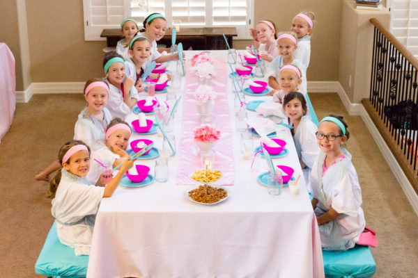 Emmie’s Birthday Spa Party | Glutton for Chaos