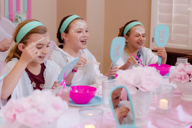 Emmie’s Birthday Spa Party | Glutton for Chaos