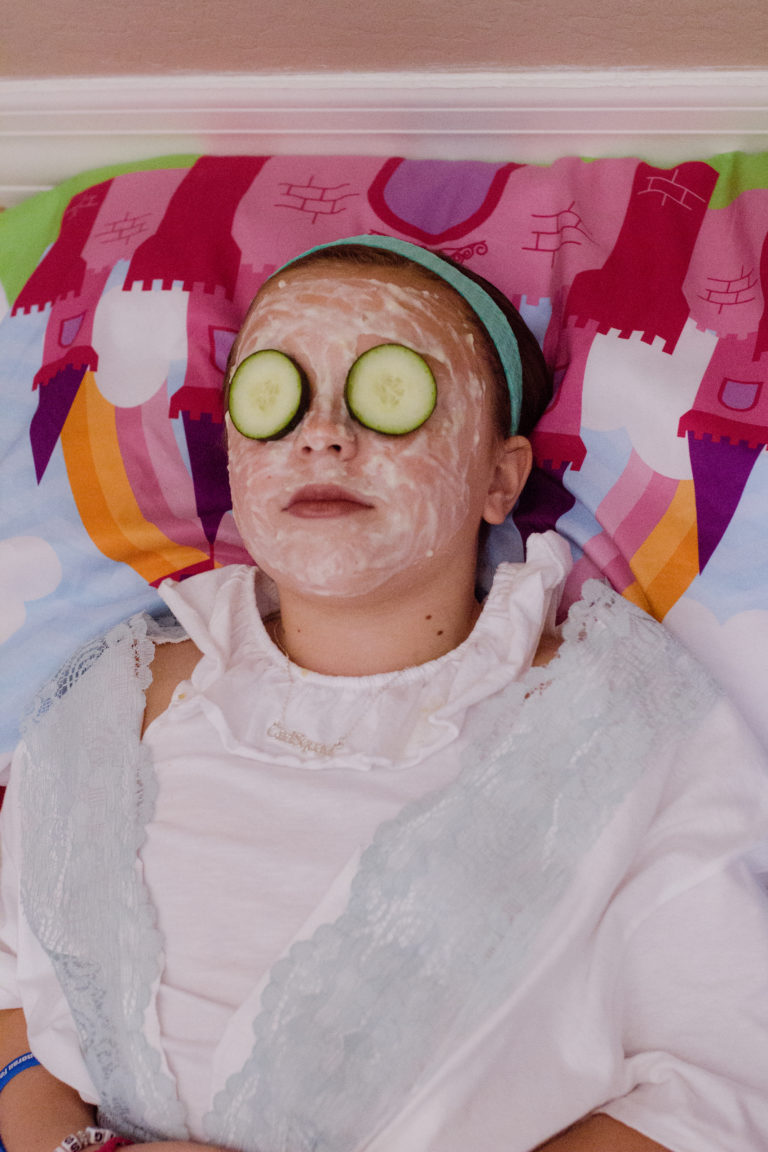 Emmie’s Birthday Spa Party | Glutton for Chaos