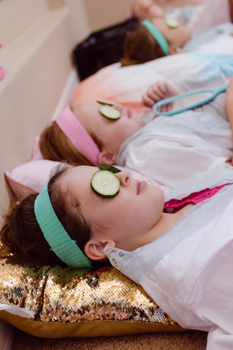 Emmie’s Birthday Spa Party | Glutton for Chaos